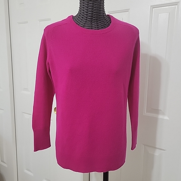 Halogen | Sweaters | Halogen Cashmere Sweater Women Size Mp Pink Euc ...